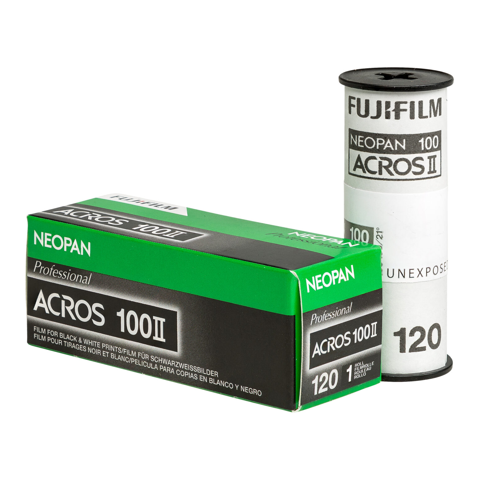 Fuji Neopan Acros 100 II Filme de médio formato 120 – Photo Dealers